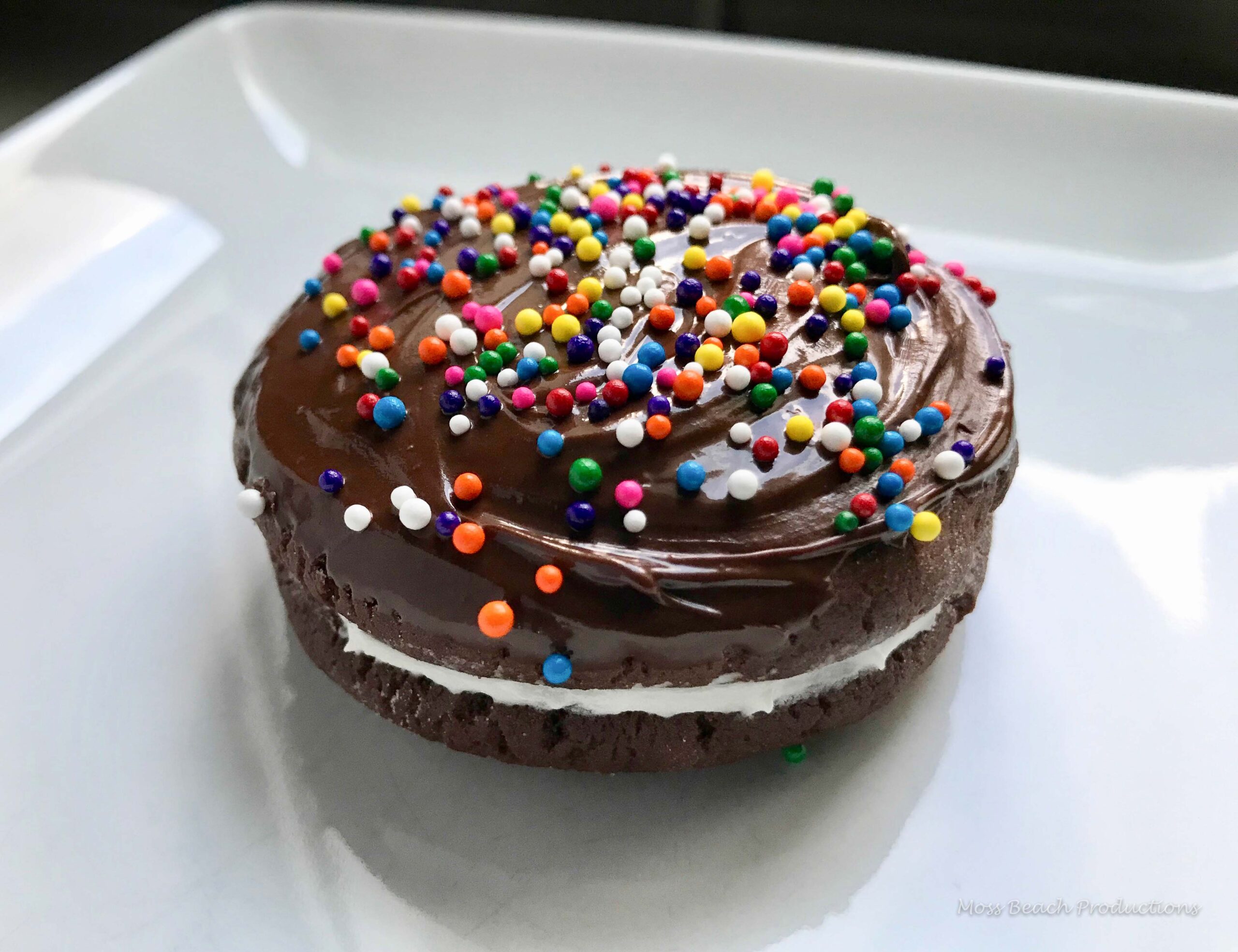 A Festive Chocolate Sandwich Cookie – Moss Beach Productions